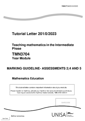 MIP2602 Assignment 2 Memo 2024 - ASSIGNMENT MIP ASSIGNMENT DUE 26 JULY ...