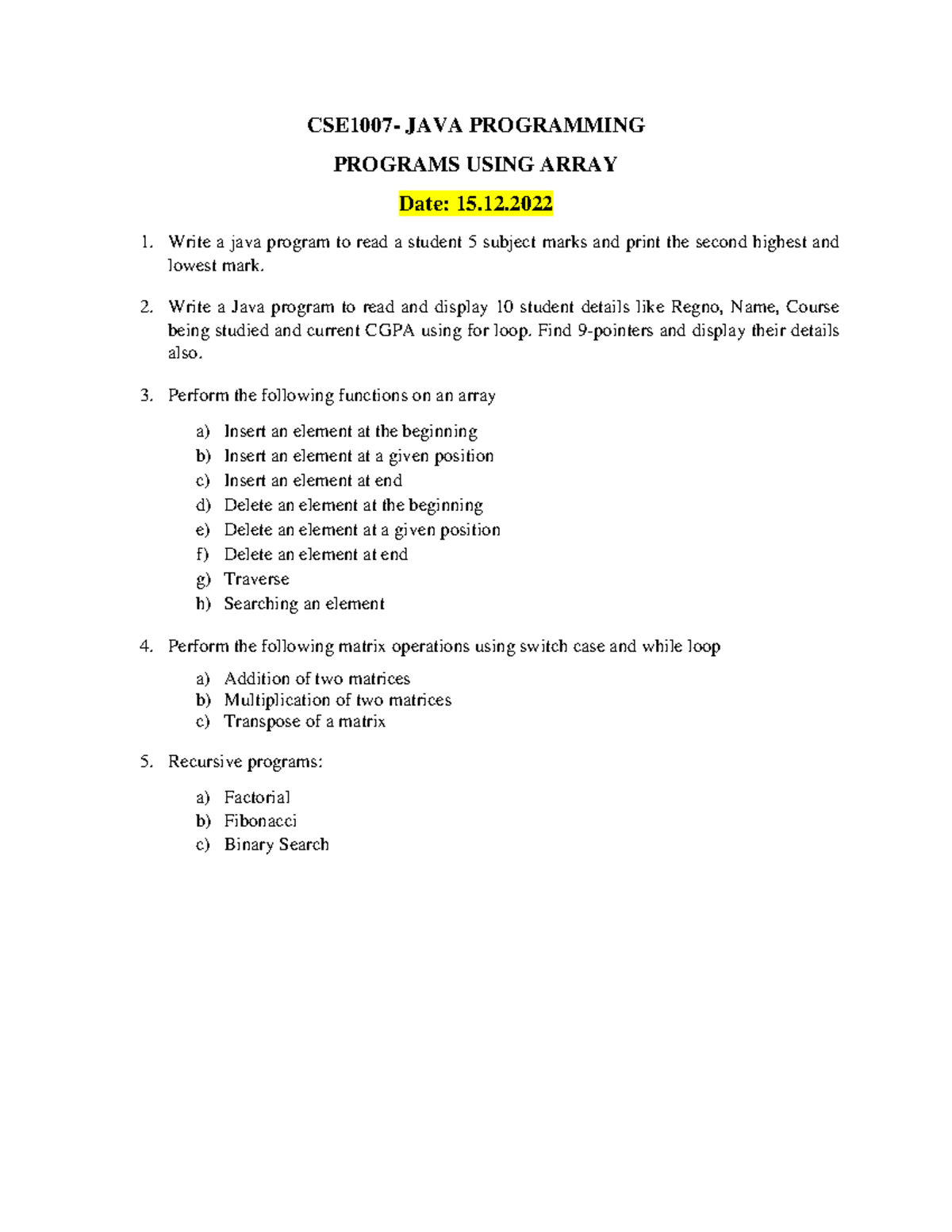 Winsem 2022-23 CSE1007 ELA VL2022230503717 Reference Material II 15-12 ...