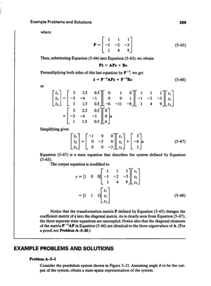 시스템동역학 - asdf - 312 Electrical Systems and Electromechanical Systems ...