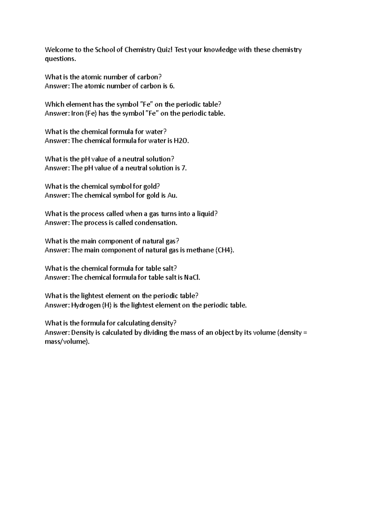 Chem 212 - quiz - EDST556 - ACU - Studocu