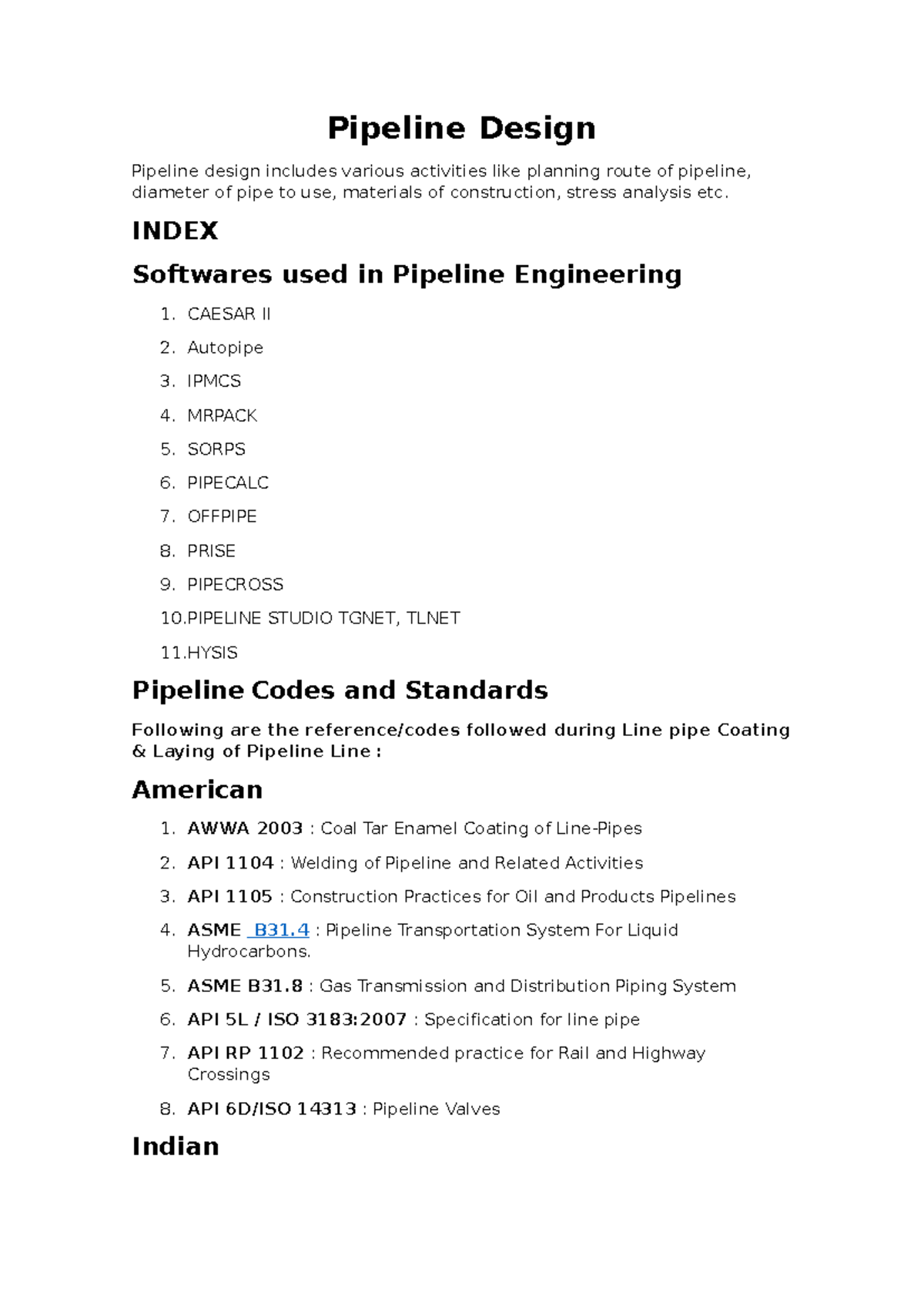Art - Pipeline Design - diseño de tuberias - Pipeline Design Pipeline ...