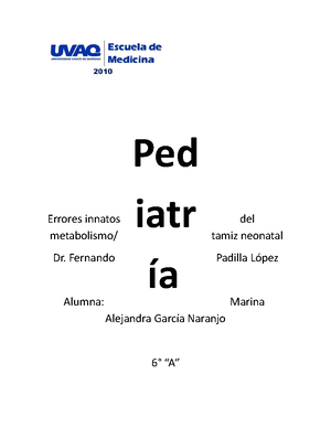 TORCH (toxoplasmosis, rubeola, CMV, herpes, sífilis) - TORCH PATOLOGÍA ...