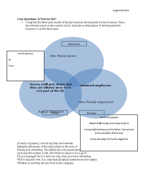 Module 2 The Three Axes Model of Family Business - The Three Axes Model ...