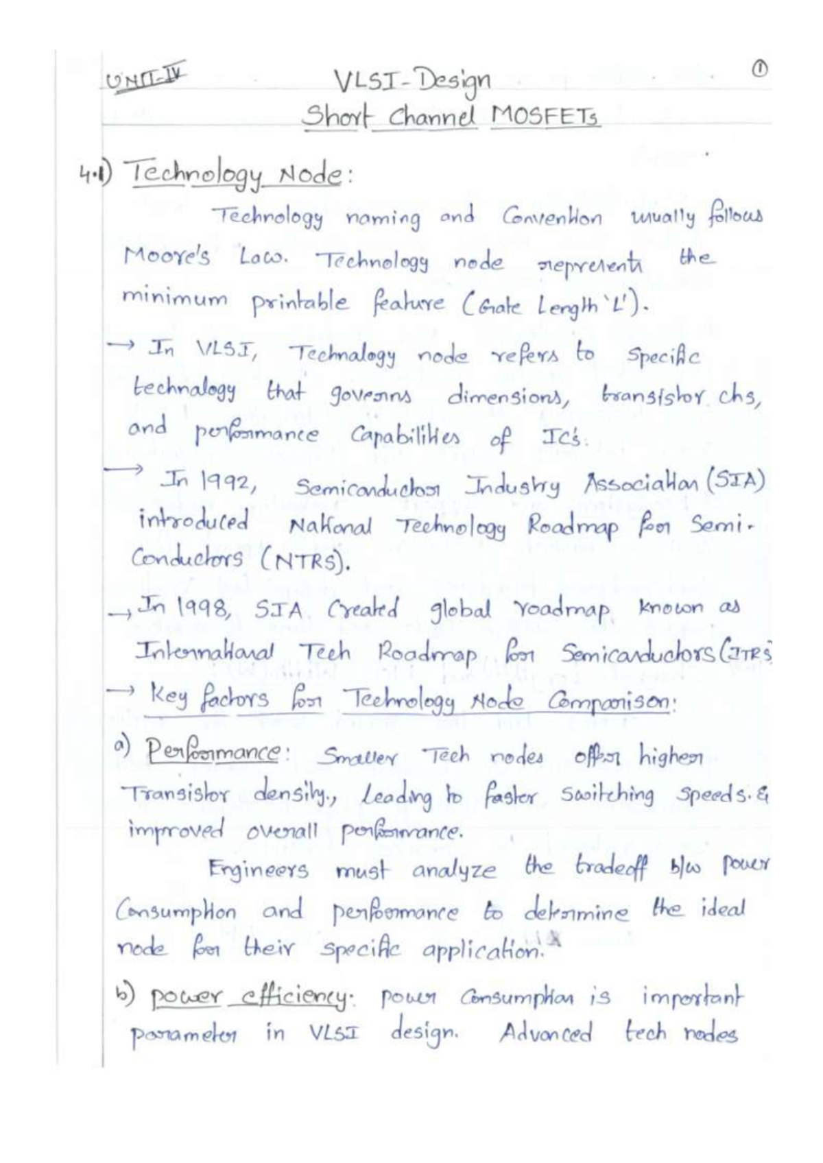 VLSI UNIT 4 - Short-channel MOSFETs are a type of MOSFET (Metal-Oxide ...