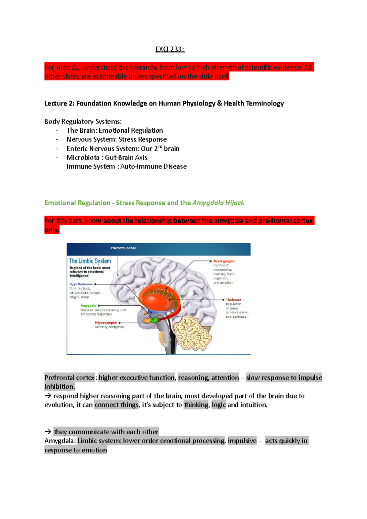 EXCI 233 Lecture 2 - EXCI 233: For slide 22, understand the hierarchy ...