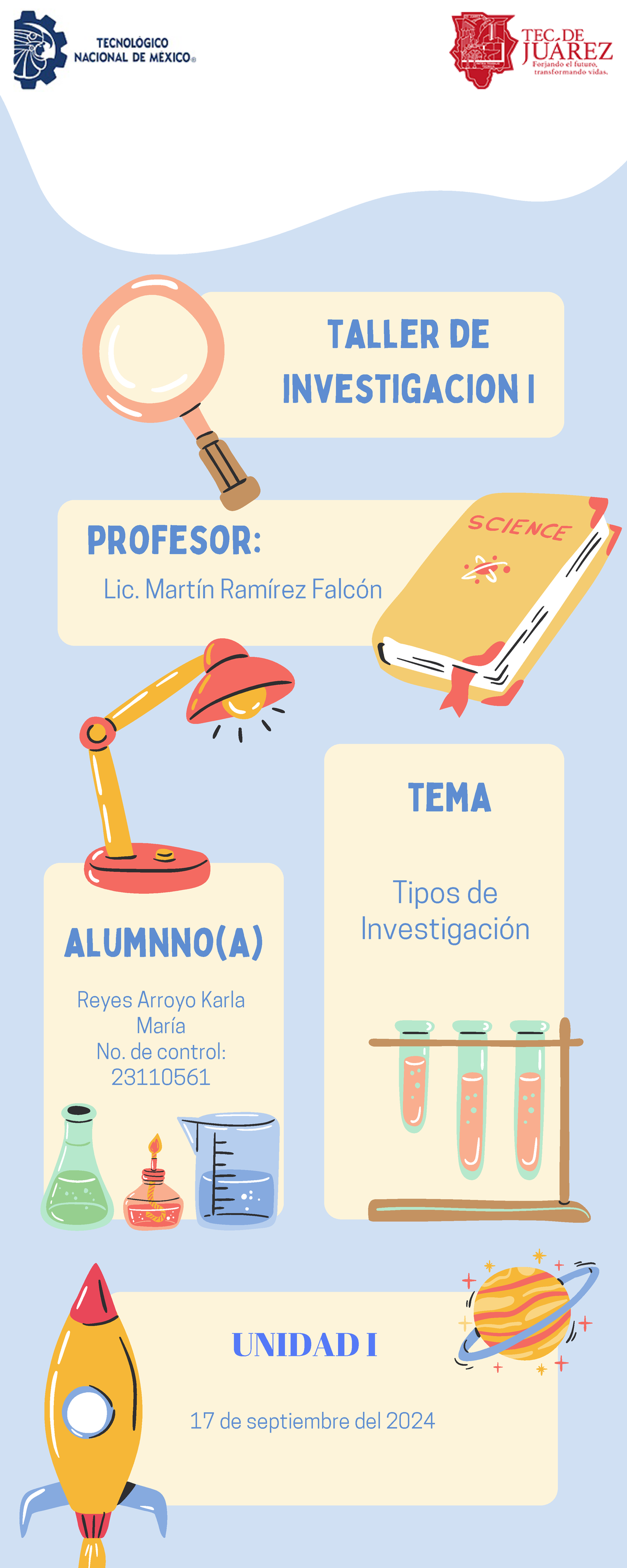 Tipos DE Investigacion - 17 de septiembre del 2024 taller de investigacion I Lic. Martín Ramírez ...