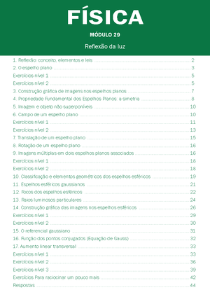 Módulo 28 - Óptica geométrica - Óptica geométrica MÓDULO Luz: uma forma ...