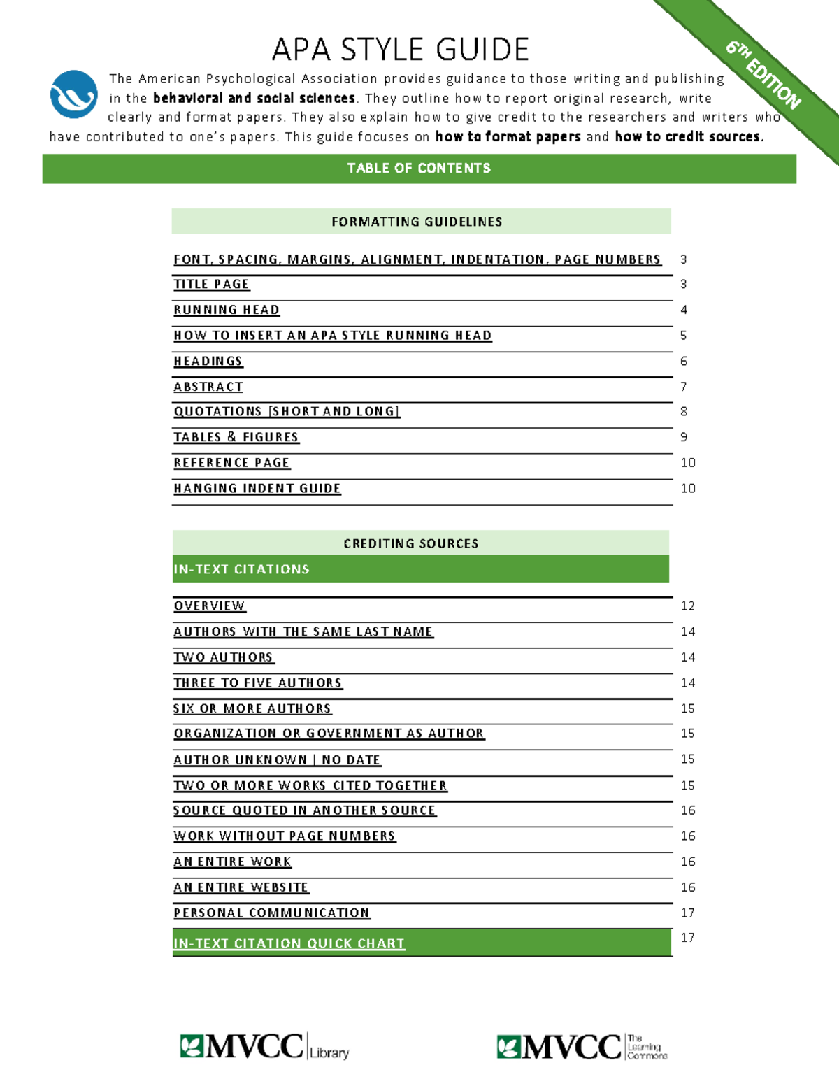 APA-6th-edition - Ygggggdtzrszrzxrxrxxt vuhhhcyc - APA STYLE GUIDE Th e ...