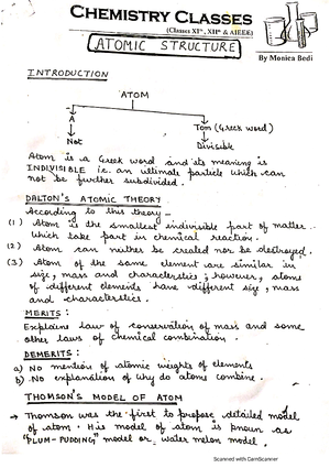 Chemical Bonding - CLASS 11 CHAPTER 4 DETAIL HANDWRITTEN NOTES WITH ...
