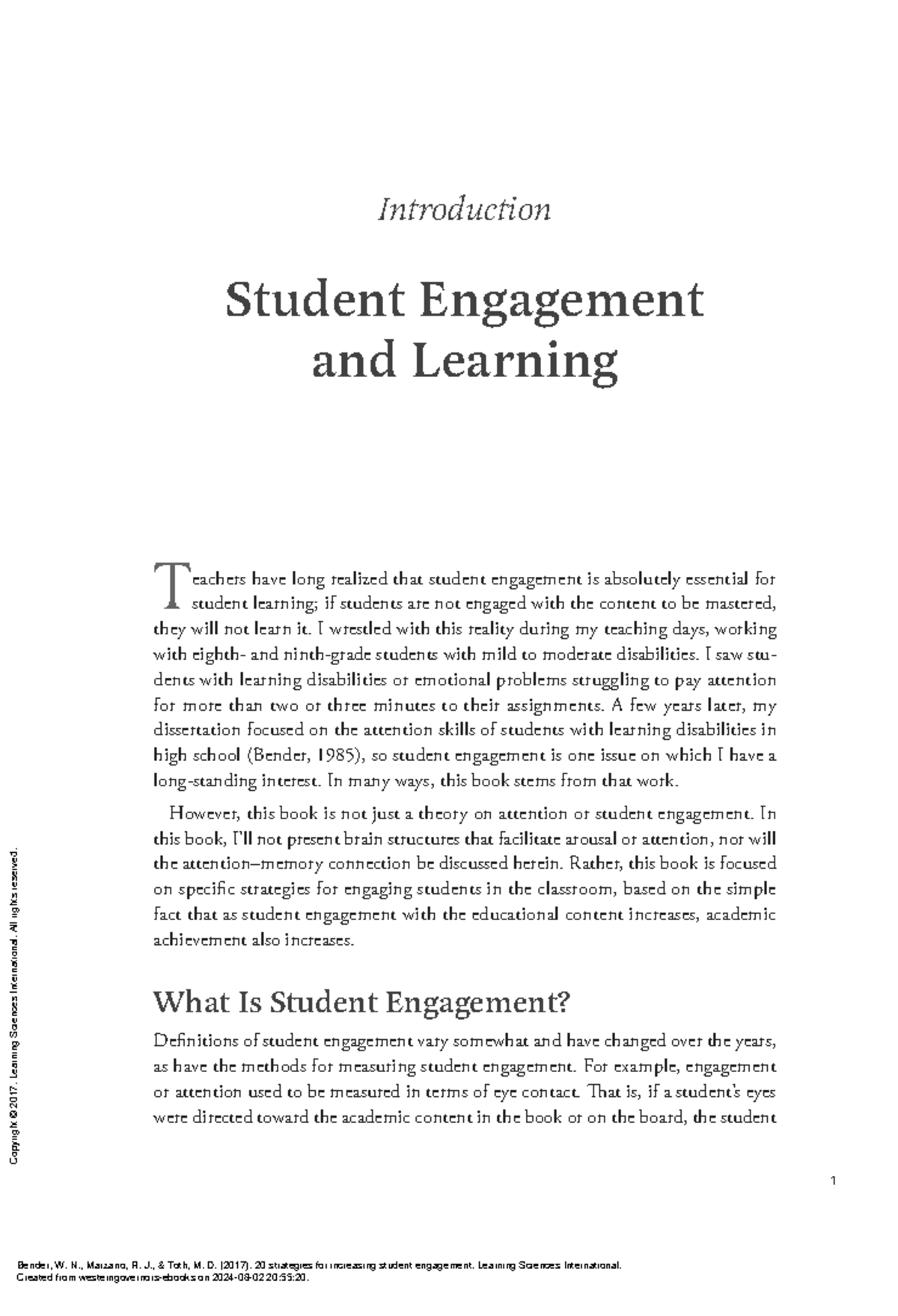 20 Strategies for Increasing Student Engagement - (Introduction Student ...