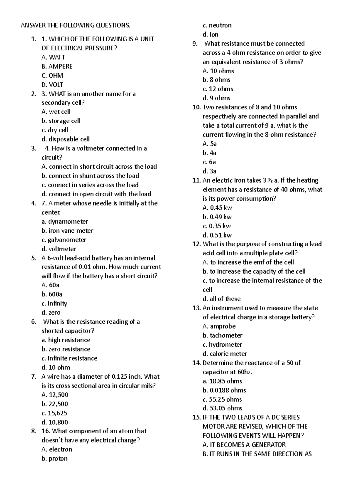 RME Questionnaire - Question and answer that help you to understand ...