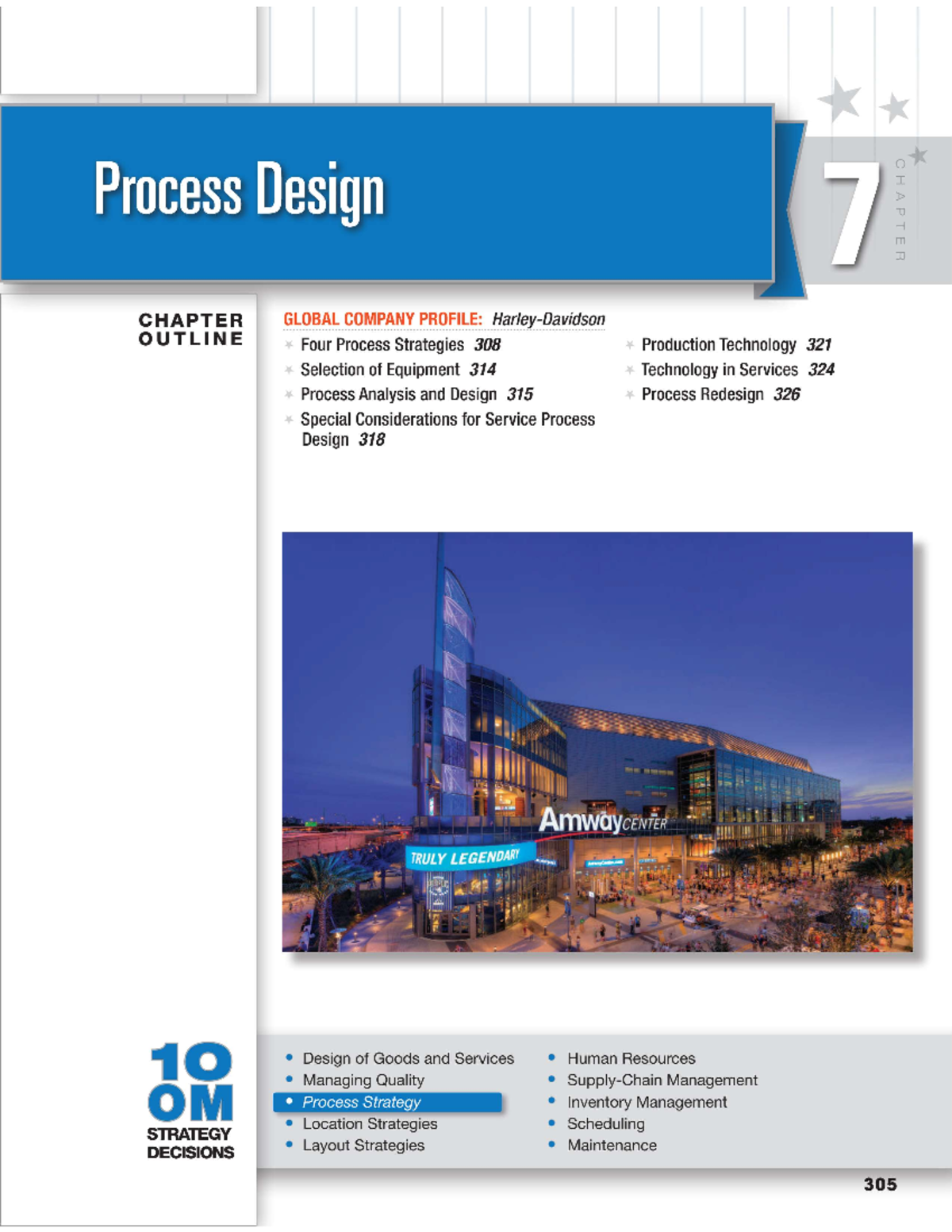 POM Chap 7 + 7S - Textbook - Process Design 7 CHAPTER GLOBAL COMPANY ...
