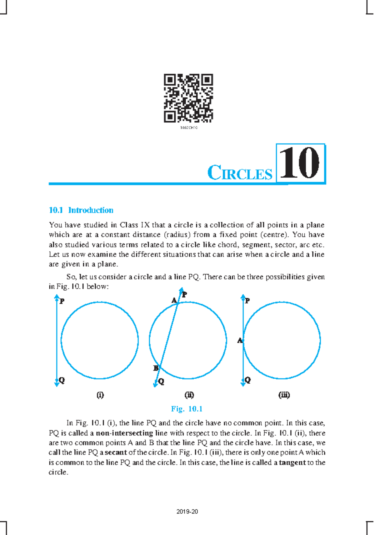 Ncert Class 10 Math Chapter 10 - 206 MATHEMATICS 10 10 Introduction You ...