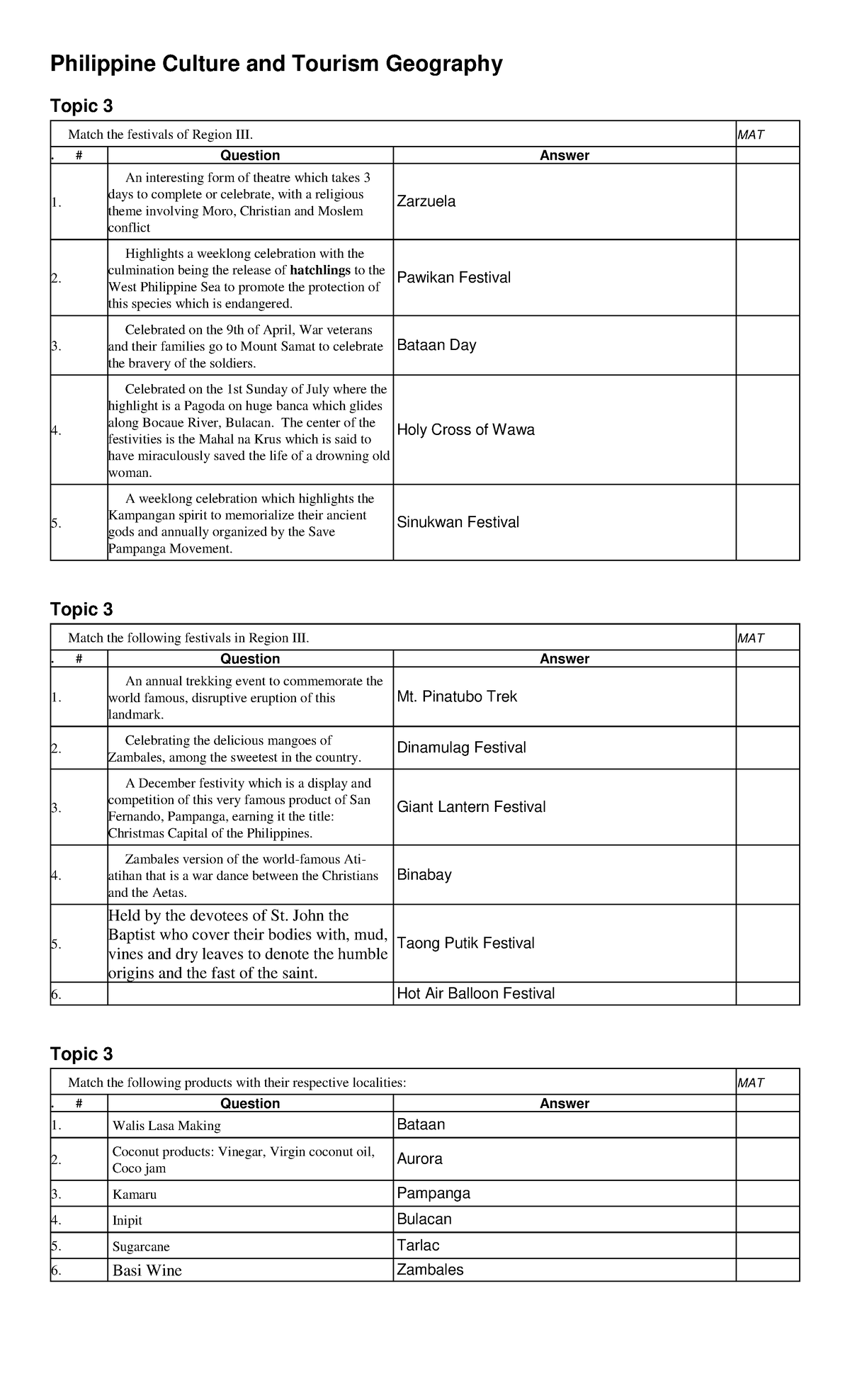 Midterm- Examination- Reviewer - Philippine Culture and Tourism ...