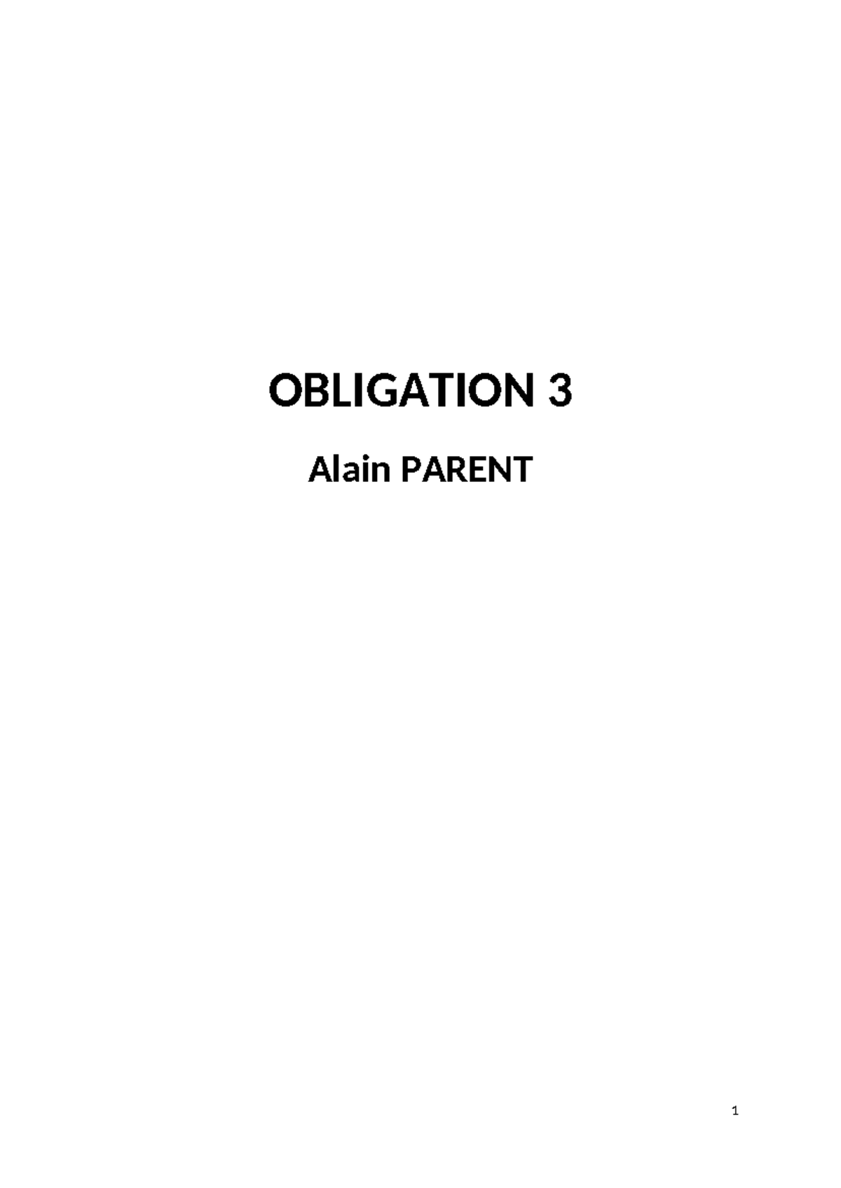 Obligations 3 - cours - Alain PARENT - OBLIGATION 3 Alain PARENT ...