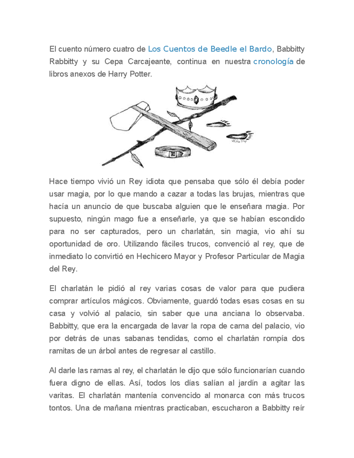 Babbitty Rabbitty y su cepa carcajeante - El cuento número cuatro de ...