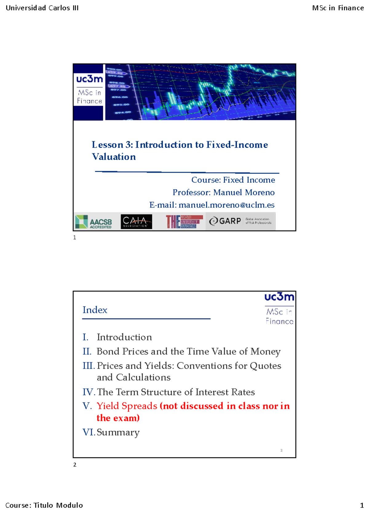 Ch3-stud (1) merged - Thanks - Lesson 3: Introduction to Fixed-Income ...