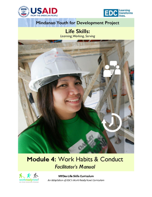 ALS Assessment Form 2 - Hsjsjz - ALS Assessment Form 2 RECORD OF MODULE ...