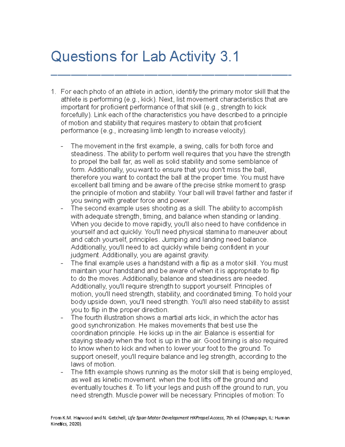 Kaitlyn bustamante lab 3 - Questions for Lab Activity 3. - Studocu