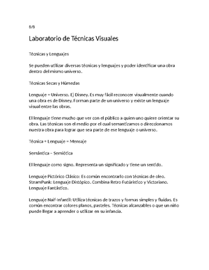 Resumen Lenguaje Visual - Concepto de Punto, Línea, Plano, y Volumen ...