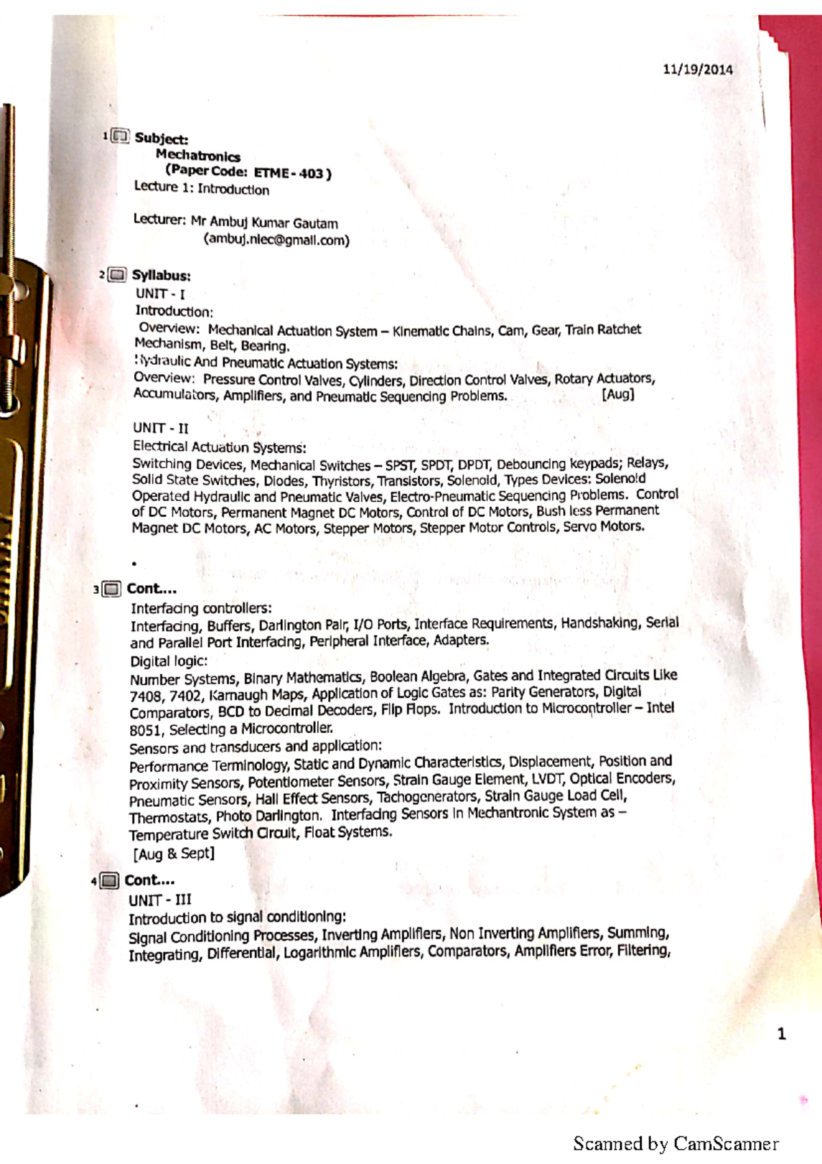 Files 1 2019 December Notes Hub Document 1576928233 - Mechatronics ...