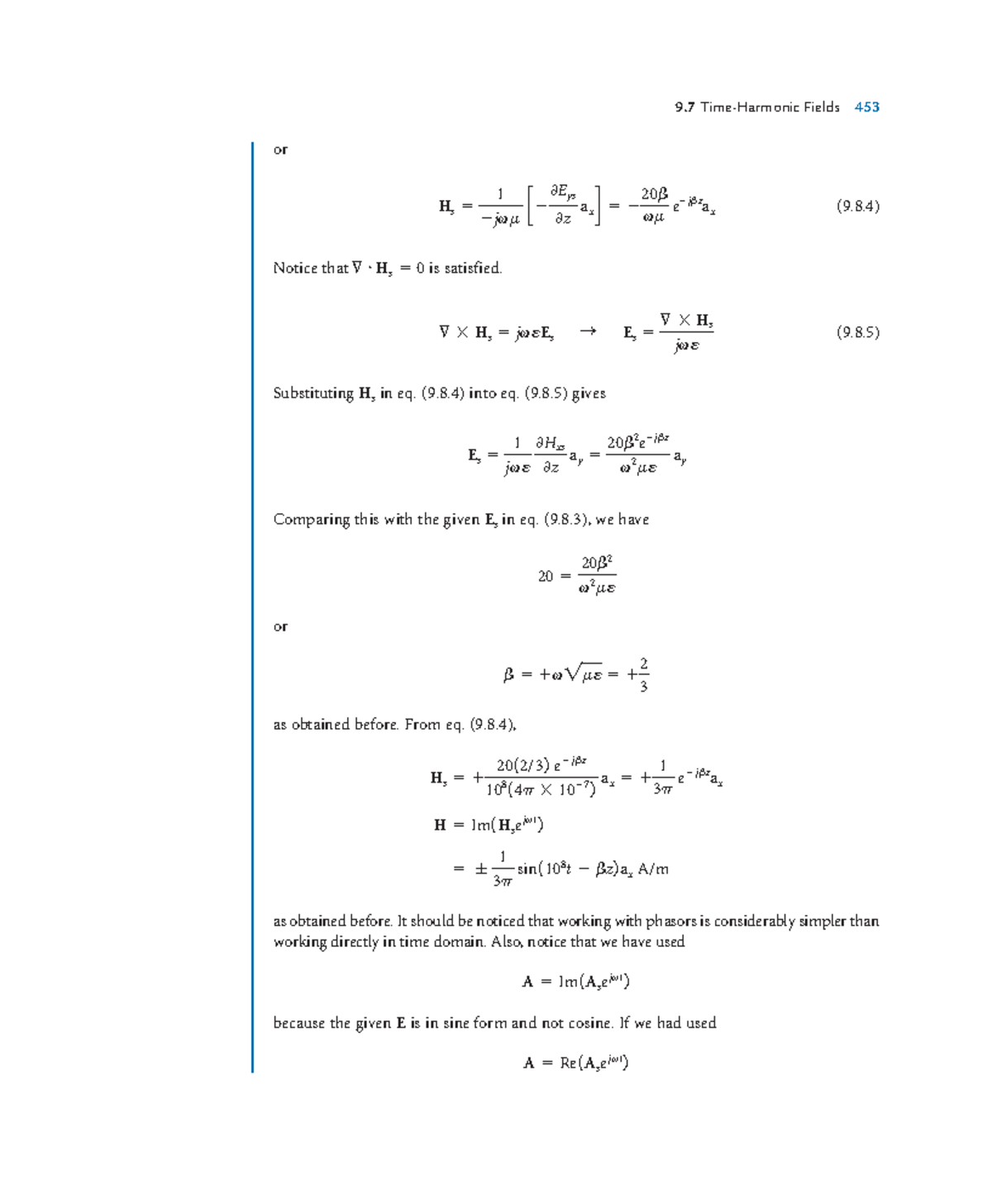 Matthew N. O. Sadiku-3 - Complete notes on time harmonic fields - 9 ...