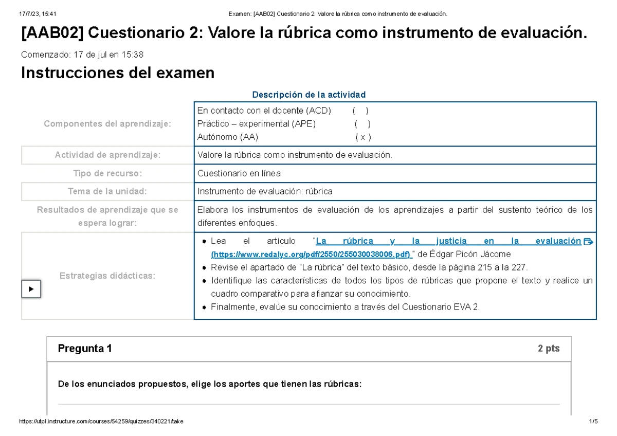 Examen [AAB02] Cuestionario 2 Determine las diferencias entre los enfoques cualitativo y - Studocu