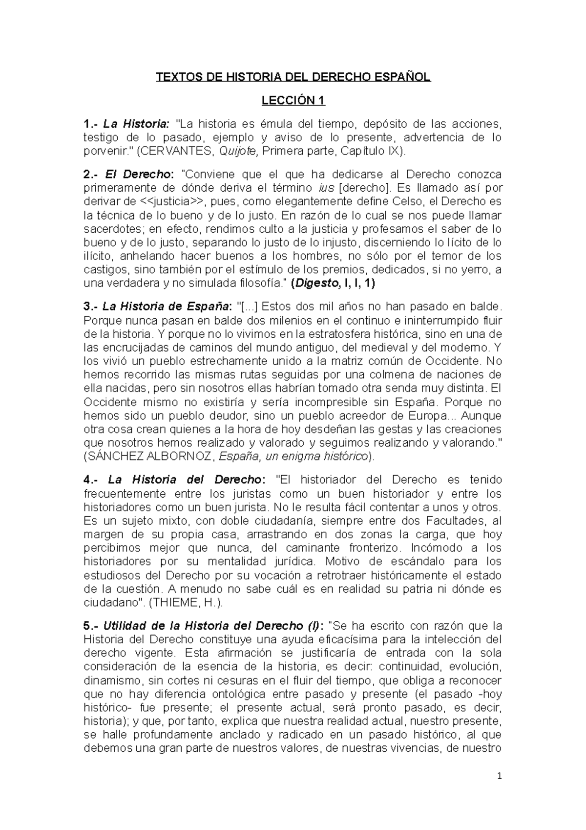 01 Textos HDE 2022-2023 - TEXTOS DE HISTORIA DEL DERECHO ESPAÑOL ...