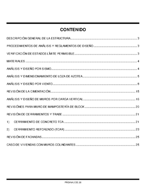 Anteproyecto estructural Mauricio Tapia Vargas - A NTEPROYECTO ESTRUCTURAL D IRECTORIO ...