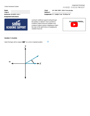 HUM 100 Module 8 - assignment - HUM 100 Module 8-2 Short Answer: Belief ...