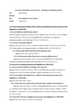 STEP 1 - Step 1 of analysis of a legal problem. Very simple task very ...