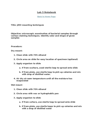 Micro Exam 1 - Full Exam 1 - BIOD 171 Essential Microbiology Portage ...