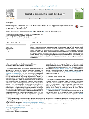 Article review 1 outline - Social Psychology Article Review 1 Questions ...