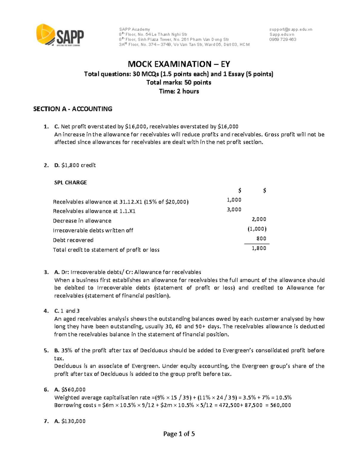 Final test - EY - A - 3 - For EY test - 8 th Floor, No. 54 Le Thanh ...