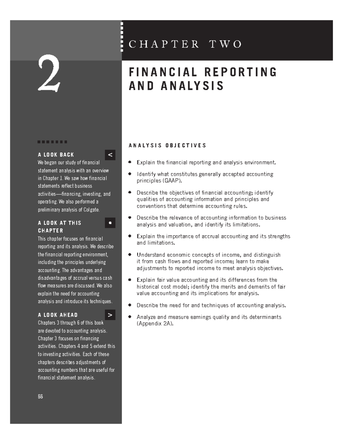 CHƯƠNG 2 - PTTC SÁCH - C H A P T E R T W O 66 F I N A N C I A L R E P O ...