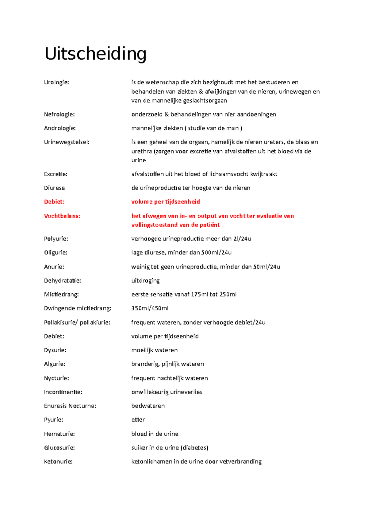 Uitscheiding - Uitscheiding Urologie: is de wetenschap die zich ...