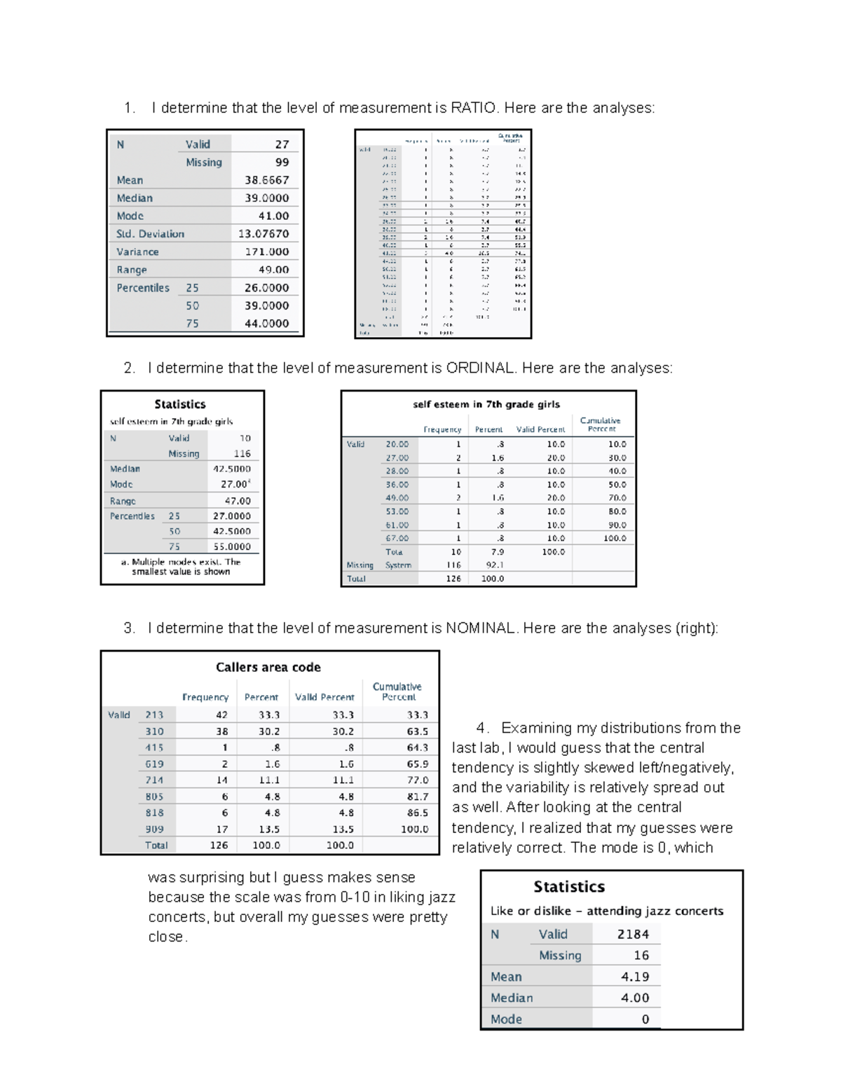 Lab 3 - Google Docs - this is a lab that we did for PSYC274 which ...