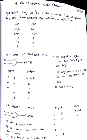 Ade 3 - Analog and digital electronics UNIT-3 - Studocu