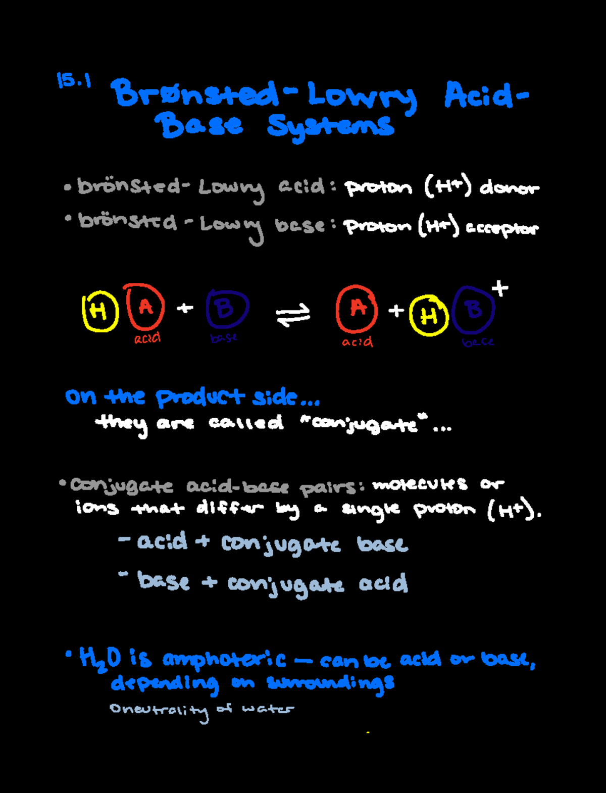 Acid-Base System - 15 Bronsted ####### Lowry Acid Base systems bronsted ...