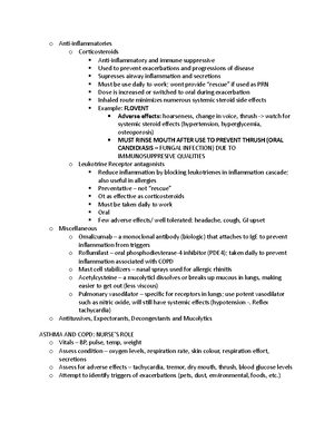 COPD - Lecture notes on COPD - COPD - Studocu
