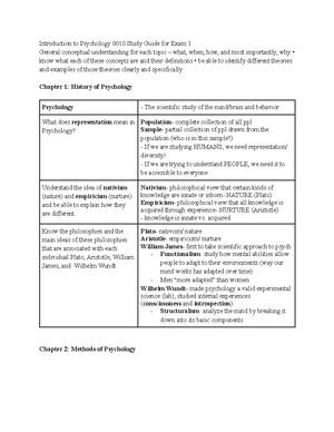 Intro to Psych Chapter 10 Personality - Introduction to Psych Chapter ...