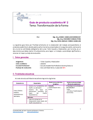 GUÍA Producto Académico 2 - PA2-2020 - Material didáctico de apoyo al ...