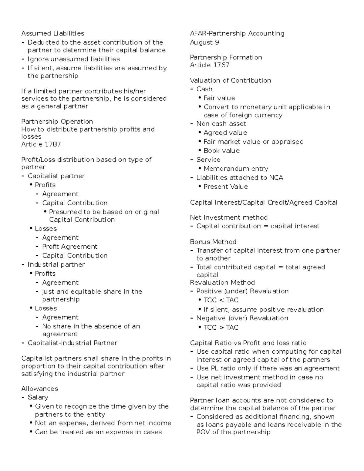 AFAR-Partnership - Partnership Accounting - Financial Accounting and ...