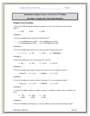 SCOA022 ( Computer Architecture) - SCSC 000 - Studocu