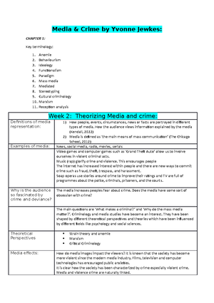 Lecture 4- Making the News - Crime L Factual media Fact or fiction ...
