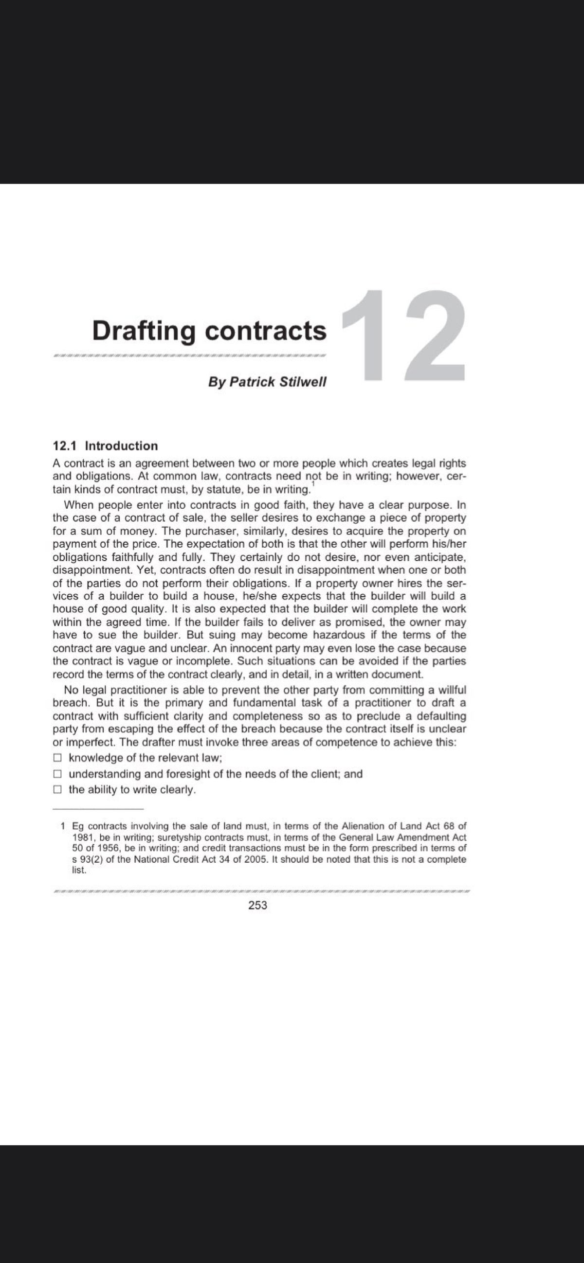 Drafting of Contracts - LSC221E - Studocu