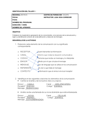 GA4-2402015 24-AA1-EV01 - Video. La comunicación como expresión - Video ...