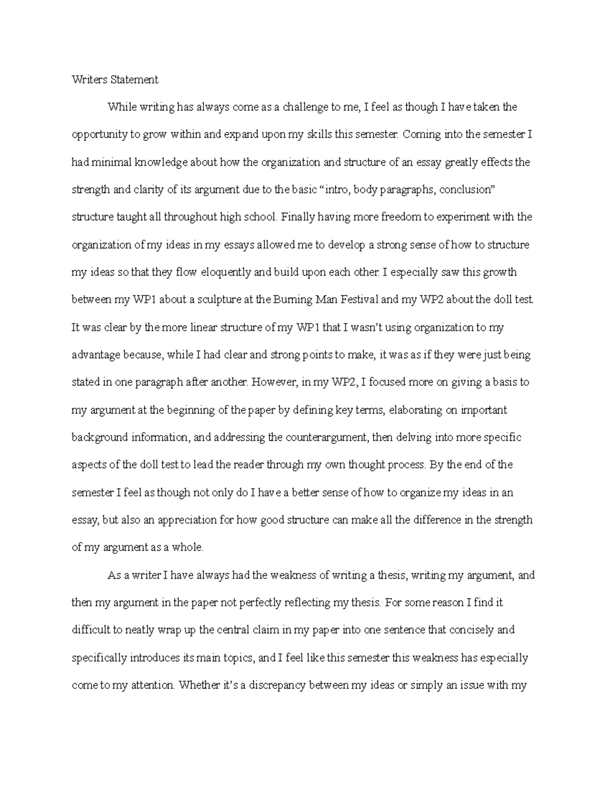 Writers Statement Writers Statement While Writing Has Always Come As writers-statement-writers-statement-while-writing-has-always-come-as