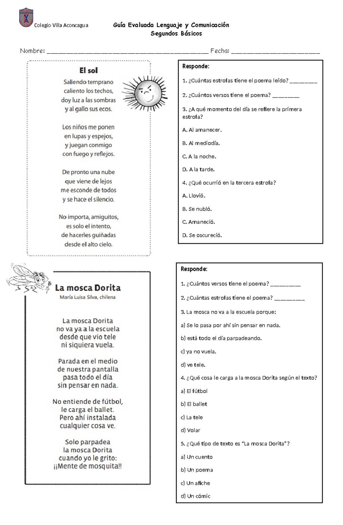 505877277 guia evaluada poema segundo basico - Colegio Villa Aconcagua ...