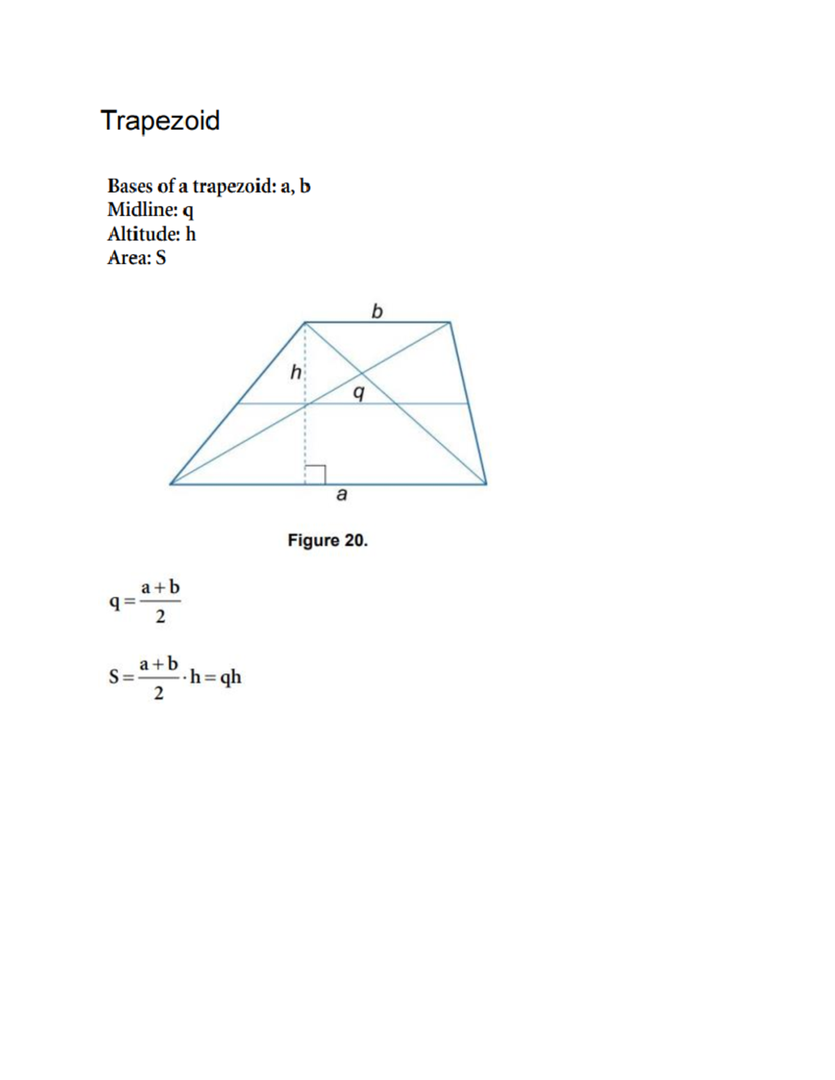 Trapezoid - Discrete Mathematics - Studocu
